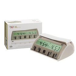 DGT XL béžové - šachové hodiny - Ostrov her - Společenské deskové hry a ...